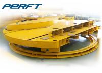 China Steel Plate Material Handling Turntable / Heavy Duty Turntable 100 T Capacity for sale