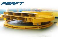 China Steel Plate Material Handling Turntable / Heavy Duty Turntable 100 T Capacity for sale