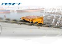 China Heavy Duty Plant Trailer / Battery Powered Cart For Factory Warehousing for sale