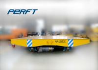 China motorized heavy load  transfer trolley on track for warehouse handling for sale