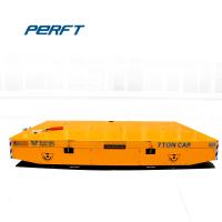 China Customized 1-300t industrial Material Handling Battery Drive Transfer Trolley for sale