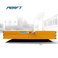 China Customized 1-300t industrial Material Handling Battery Drive Transfer Trolley for sale