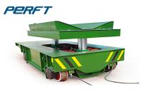 China Scissor Hydraulic Lifting Coil Transfer Car Rail Inner Gauge 1200 - 2000 Mm for sale