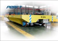 China Metallurgy factory track electric transfer cart for workshop transportation for sale
