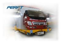 China rail powered low voltage rail electric transfer cart for workshop transportation for sale