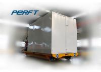 China rail powered low voltage rail electric transfer cart for workshop transportation for sale