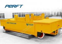 China Anti - Heat Steel Rail Transfer Cart Customized Size With Remote Control for sale