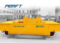 China Anti - Heat Steel Rail Transfer Cart Customized Size With Remote Control for sale