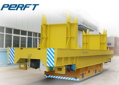 China Anti Explosion Proof Ladle Transfer Car Carbon Steel Material 52 M Running Distance for sale