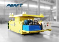 China 75 ton Hydraulic Lifting Cable Reel powered industrial Transfer Trolley for sale