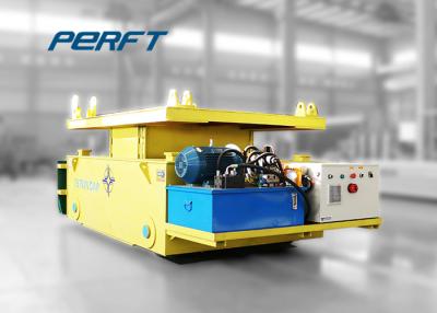 China 75 ton Hydraulic Lifting Cable Reel powered industrial Transfer Trolley for sale