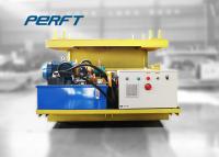 China 75 ton cable drum motorized Industrial Rail Transfer Trolley for factory material transport for sale
