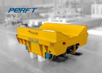China 10 ton coil rail guided transfer trolley for factory warehouse coils transportation for sale
