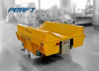 China 10 ton coil rail guided transfer trolley for factory warehouse coils transportation for sale