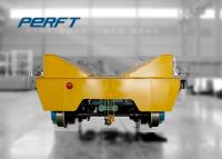 China 10 ton coil rail guided transfer trolley for factory warehouse coils transportation for sale