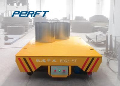 China 50 ton battery powered transfer cart for steel foil coils transport for sale