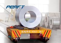 China 50 ton battery powered transfer cart for steel foil coils transport for sale