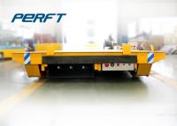 China heavy capacity track transfer cart powered by rails for handling material for sale