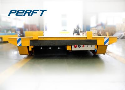 China heavy capacity track transfer cart powered by rails for handling material for sale