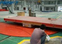 China Pallet Electric Bogie 360 Degree Material Handling Turntable Running On Rail for sale
