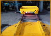 China Pallet Electric Bogie 360 Degree Material Handling Turntable Running On Rail for sale