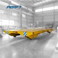 China customized industrial electric coil transfer trolley powered by battery for sale