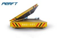 China Hydraulic Portable Lifting Platform Carbon Steel Plate Electric Transfer Car for Material Transportation for sale