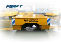 China Flat Cargo Material Transfer Cart Equipment On Rail Industrial Handling for sale