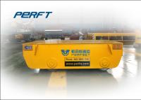 China Flat Cargo Material Transfer Cart Equipment On Rail Industrial Handling for sale