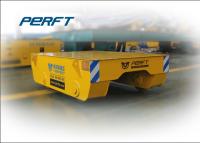 China Flat Cargo Material Transfer Cart Equipment On Rail Industrial Handling for sale