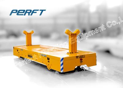China Motorized Battery Transfer Cart , Heavy Duty Handling Equipment For Workshop Transportation for sale