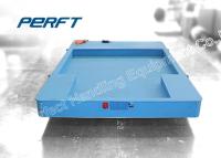 China 50m/Min Heavy Load Flatbed Battery Transfer Cart On Curved Rail Route for sale