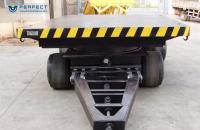 China 1-200 Ton Steel Frame Material Transfer Cart Trailer For Tractor Truck Handling Goods for sale