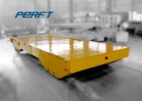 China customized cable reel power rail traveling flat electric transfer cart for sale