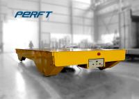 China customized cable reel power rail traveling flat electric transfer cart for sale