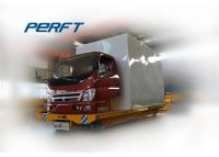 China Transformer Energized Electric Flatbed Cart Custom Low Voltage Rail Step Down for sale