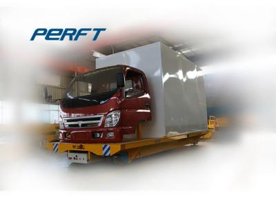 China Transformer Energized Electric Flatbed Cart Custom Low Voltage Rail Step Down for sale