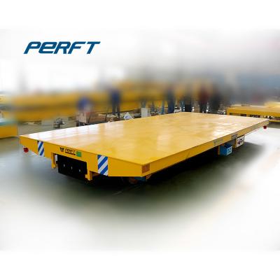 China Material Handling Rail Transfer Cart Trailer For Warehouse Coils Transport for sale