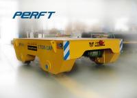 China 20 Ton Insulated Low Voltage Rail Transfer Cart , Conductive Railroad Flat Car for sale