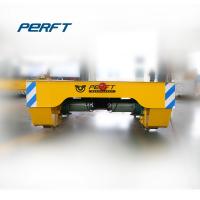 China 20 Ton Insulated Low Voltage Rail Transfer Cart , Conductive Railroad Flat Car for sale