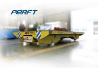 China Professional Industrial Electric Transfer Cart 20t Load Capacity Height Customized for sale