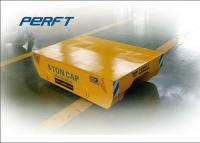 China Cable Reel Power Motorized Transfer Trolley , Custom Material Handling Carts for sale