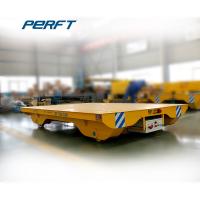 China 1-30t Electric Heavy Duty SGS Material Transfer Cart Remote And Hand Wireless Control for sale