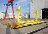 China 9 Ton Cable Reel Power Motorized Transfer Trolley For Machaine Parts Handling for sale