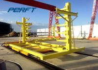 China 9 Ton Cable Reel Power Motorized Transfer Trolley For Machaine Parts Handling for sale