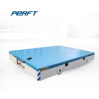 China Self - Propelled Battery Transfer Cart Platform Electric Bogie For Industrial Filed for sale