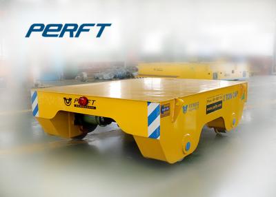 China Battery Operated Platform Transport Coil Car , Rail Manual Trolley For Industrial for sale