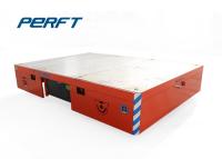 China Battery Power Flat Quad Steel Material Transfer Carts Car For Industrial Handling for sale