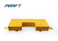 China Manual Towable Steerable Cross Bay Material Transfer Cart Industrial Tugger Carts Wagon Bogie for sale
