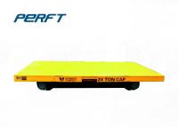 China 10 T Motorized Steerable Trackless Coil Transfer Car Handling Vehicle Install Roller for sale